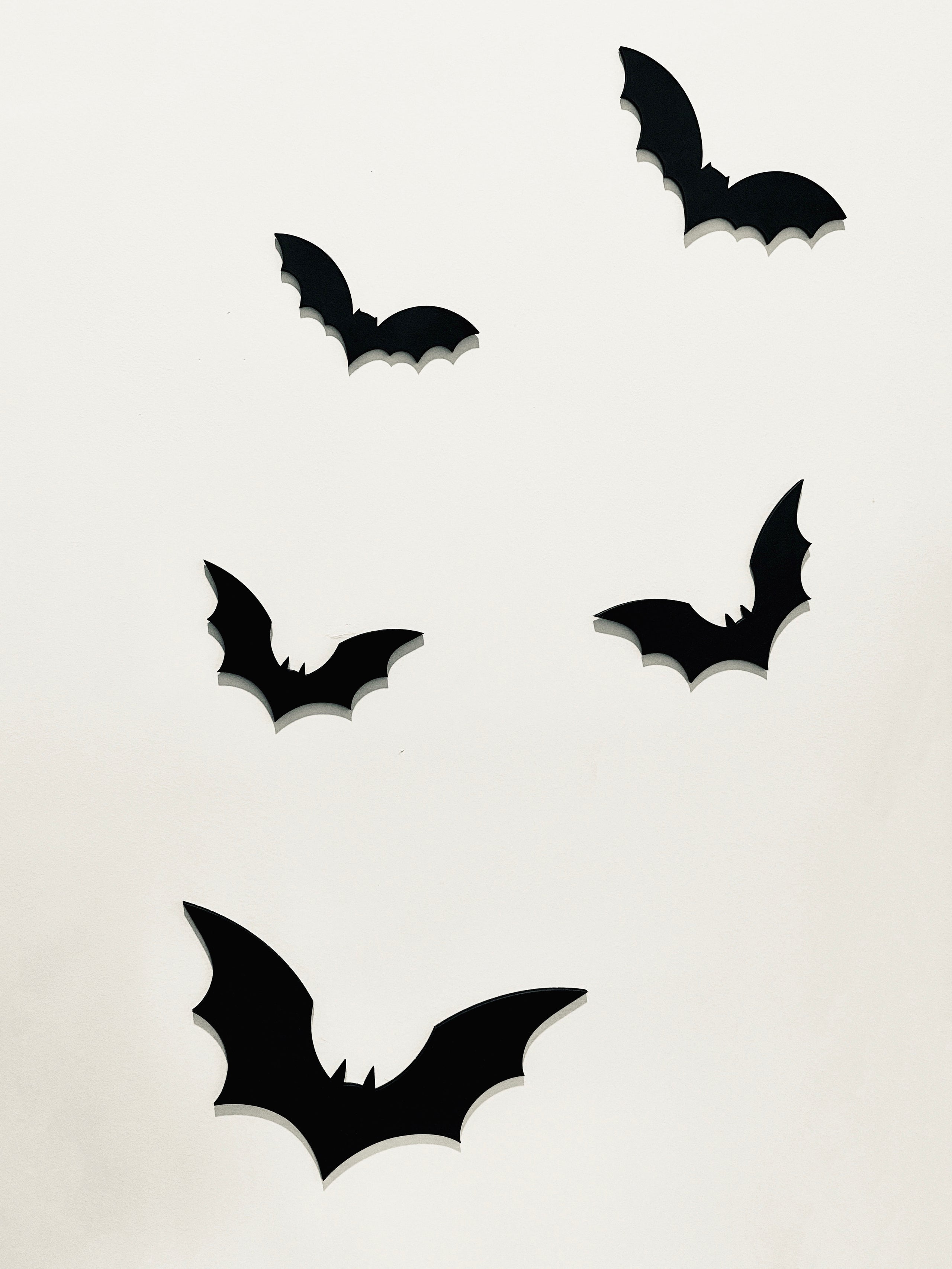 printable bats for wall